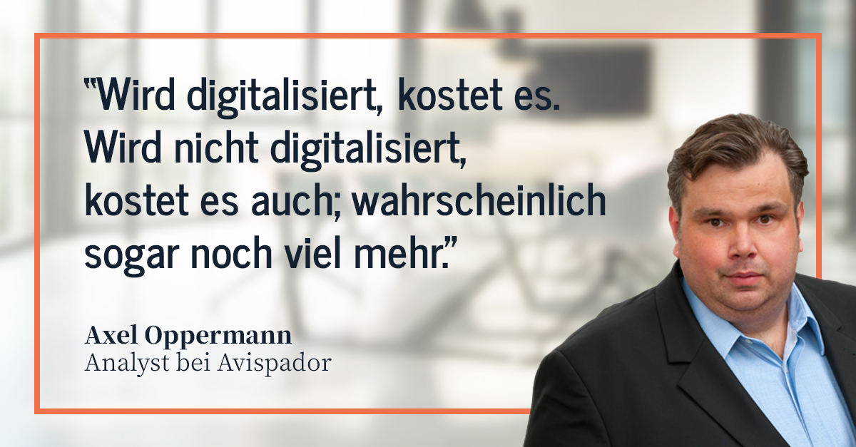 Was kostet Digitalisierung? - Digital Chiefs